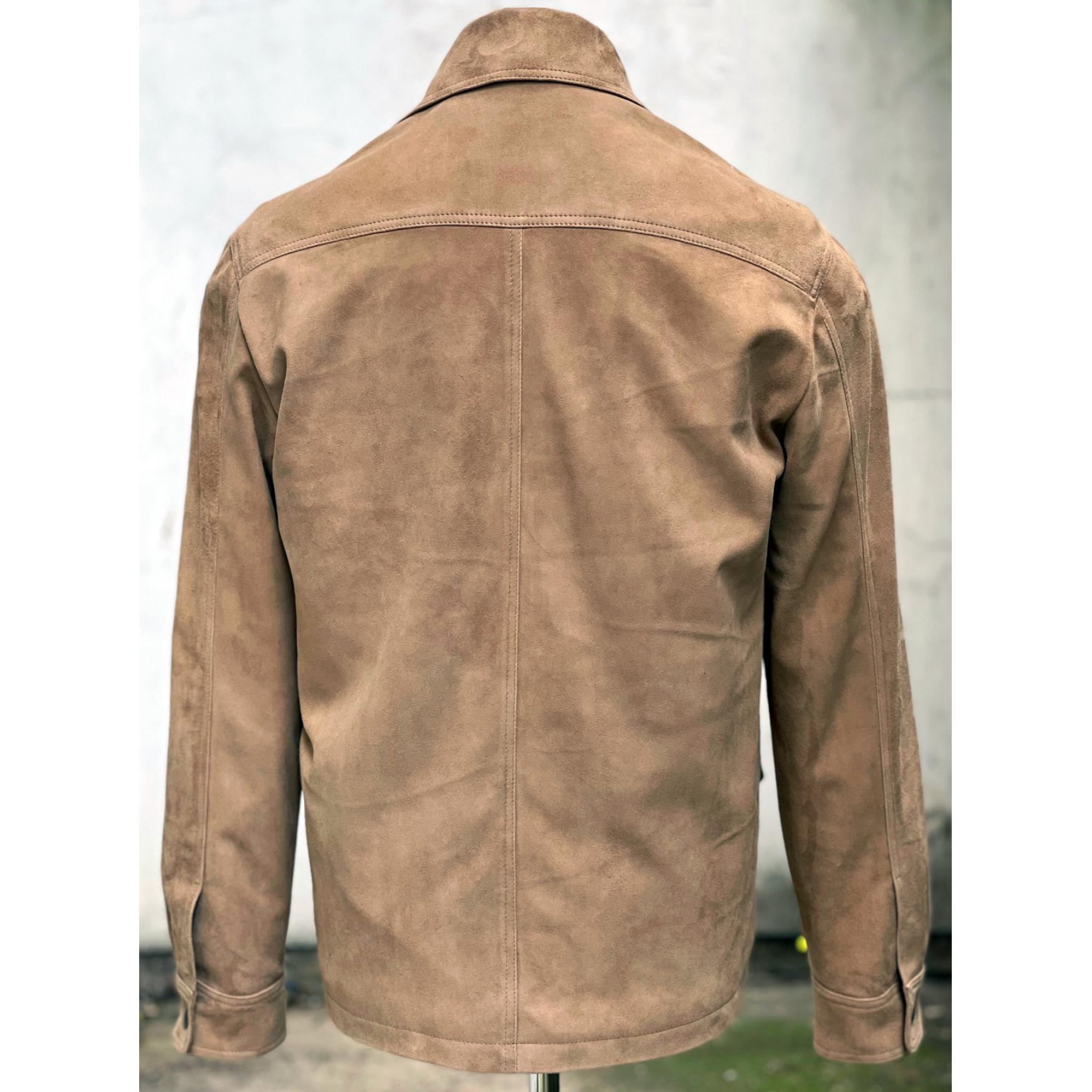 Men's Suede Overshirt