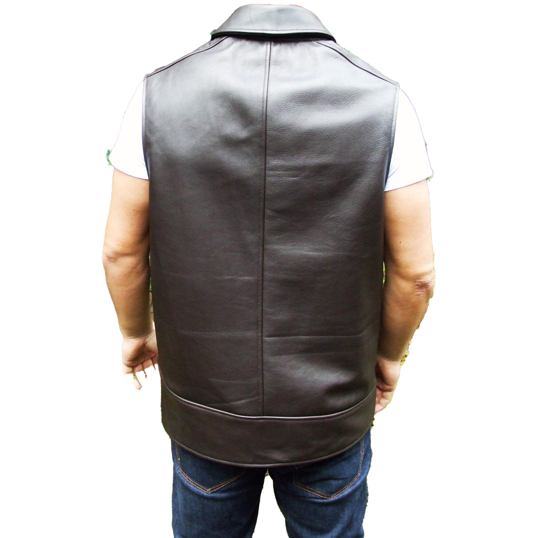 Mens Leather Jerkin